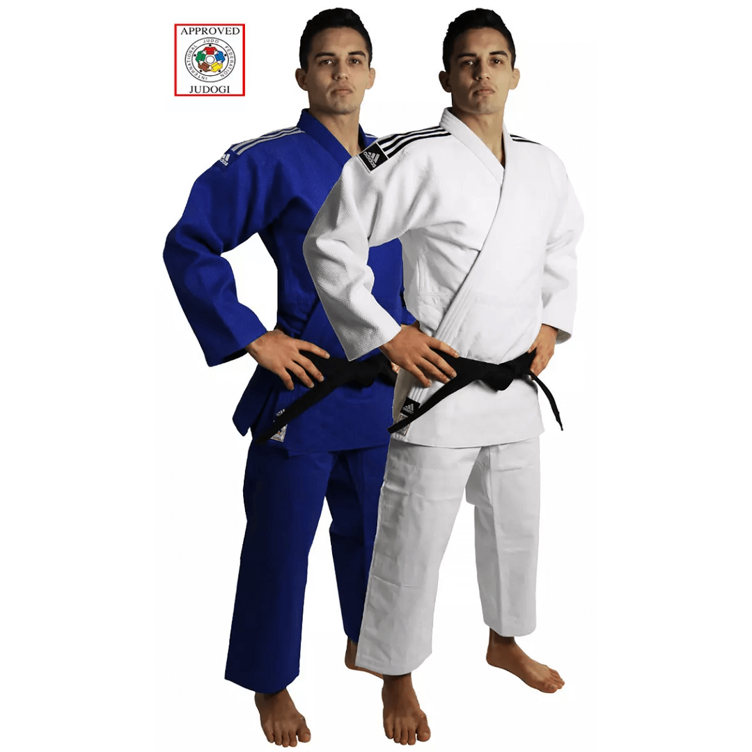 adidas Champion III IJF Judo Trousers Red Label Heavyweight Gi Pants ...